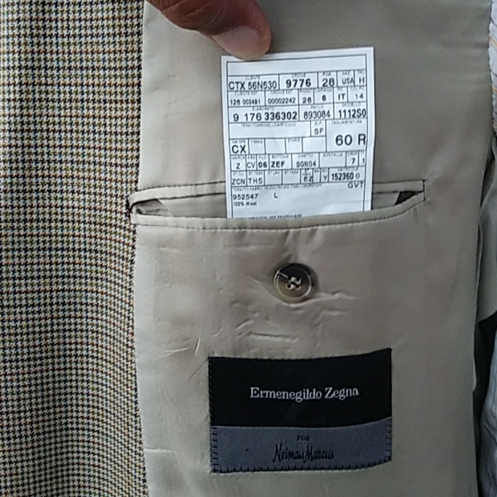 Ermenegildo Zegna Trofeo Men's 2 Button Blazer - Gem